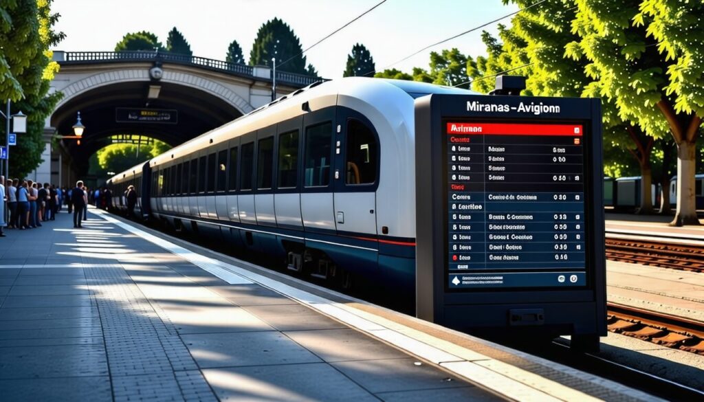 Voyagez Malin : Horaires et Tarifs du Train Miramas-Avignon